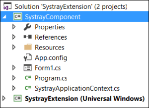 UWP app with Systray extension – Insights into the Universal Windows ...