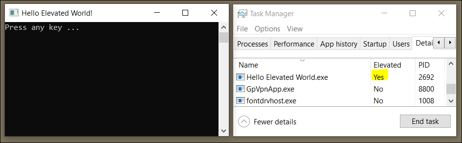 App Elevation Samples – Part 1 – Insights into the Universal Windows ...