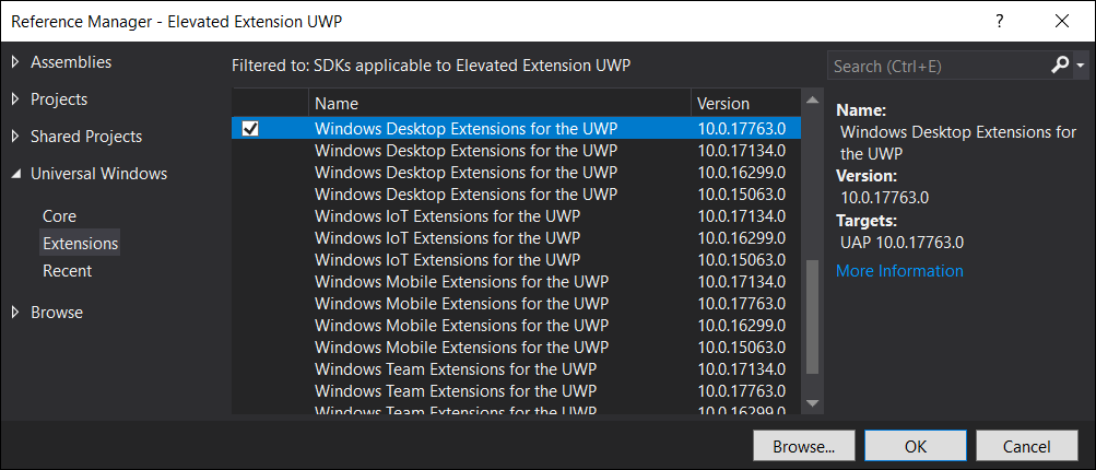 App Elevation Samples – Part 3 – Insights into the Universal Windows ...
